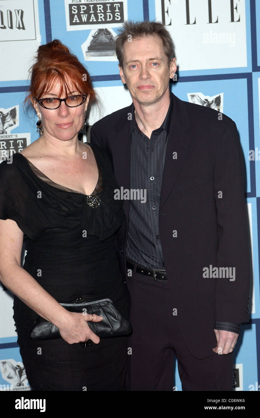 Steve Buscemi and wife 2008 Film Independent's Spirit Awards at the ...