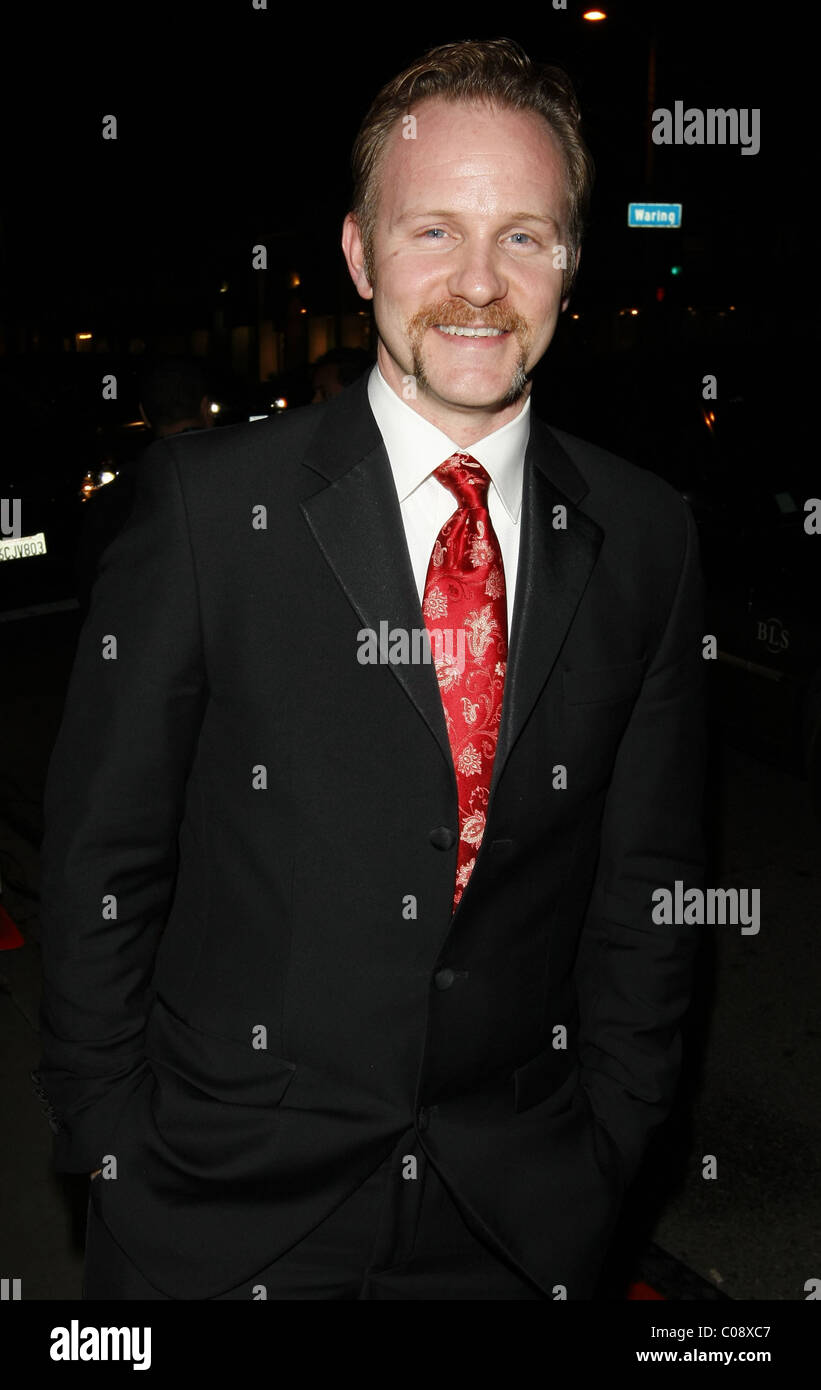 Morgan Spurlock star of the fast food documentary 'Super Size Me ...