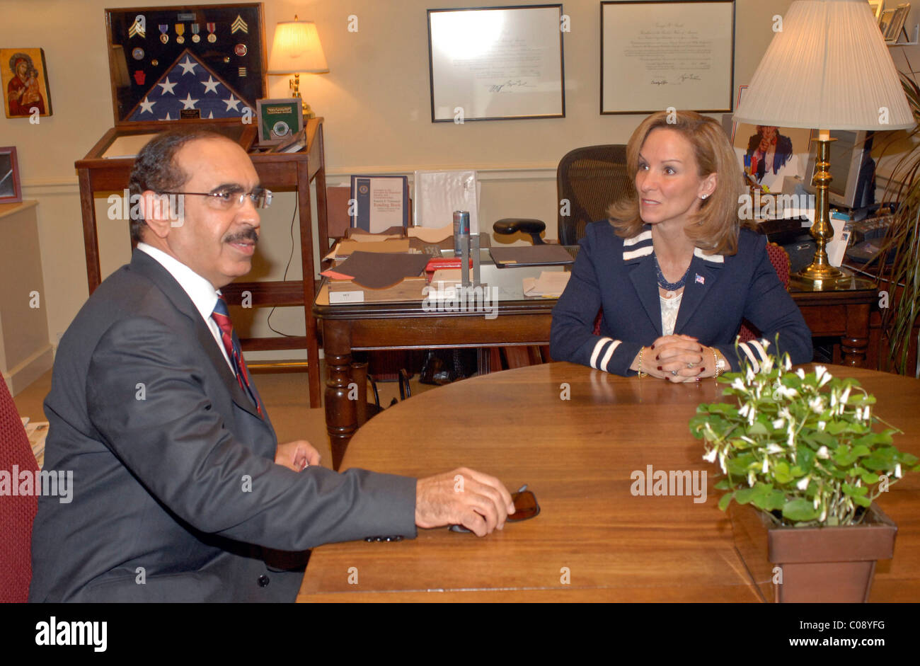 His excellency lt general rashed bin abdulla al khalifa hi-res stock ...