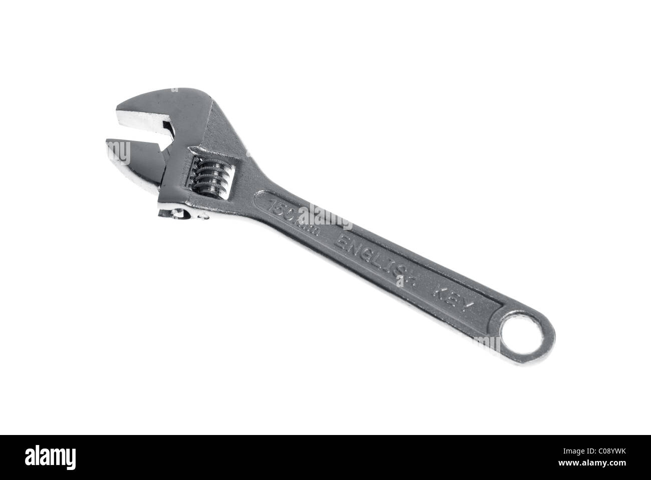 Chrome english key isolated on white background Stock Photo - Alamy