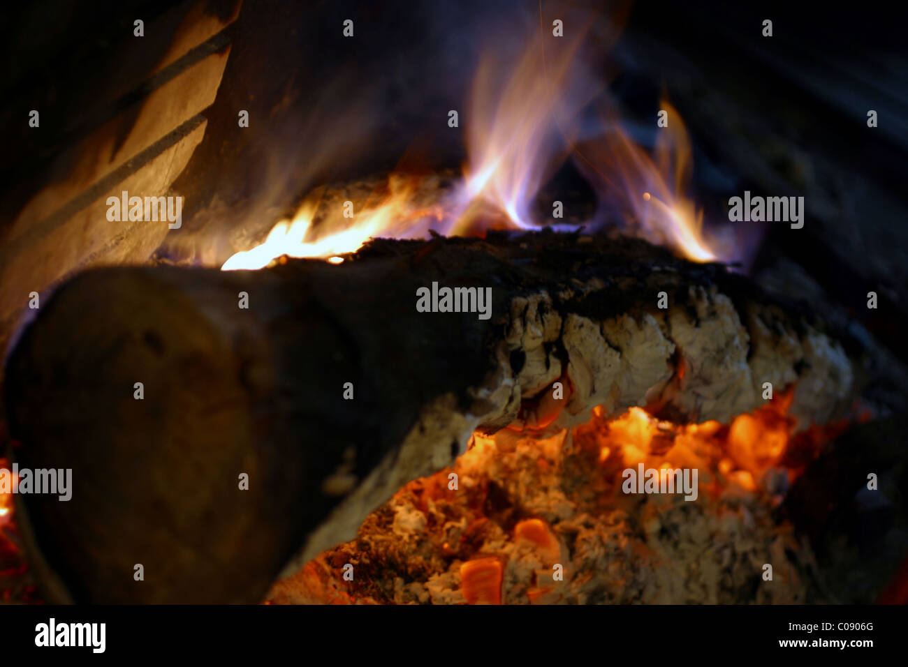 Cheminée fire hi-res stock photography and images - Alamy