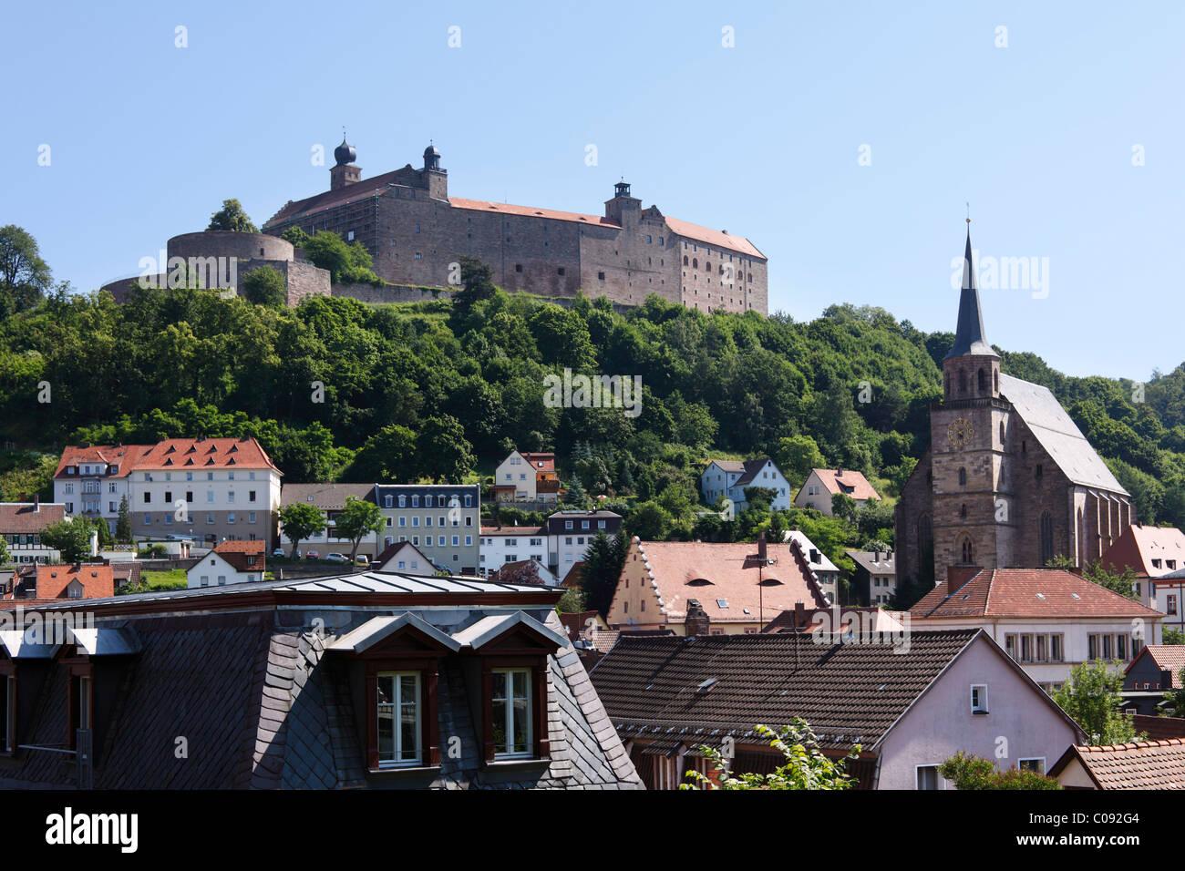 Plassenburg Castle, Kulmbach, Upper Franconia, Franconia, Bavaria ...