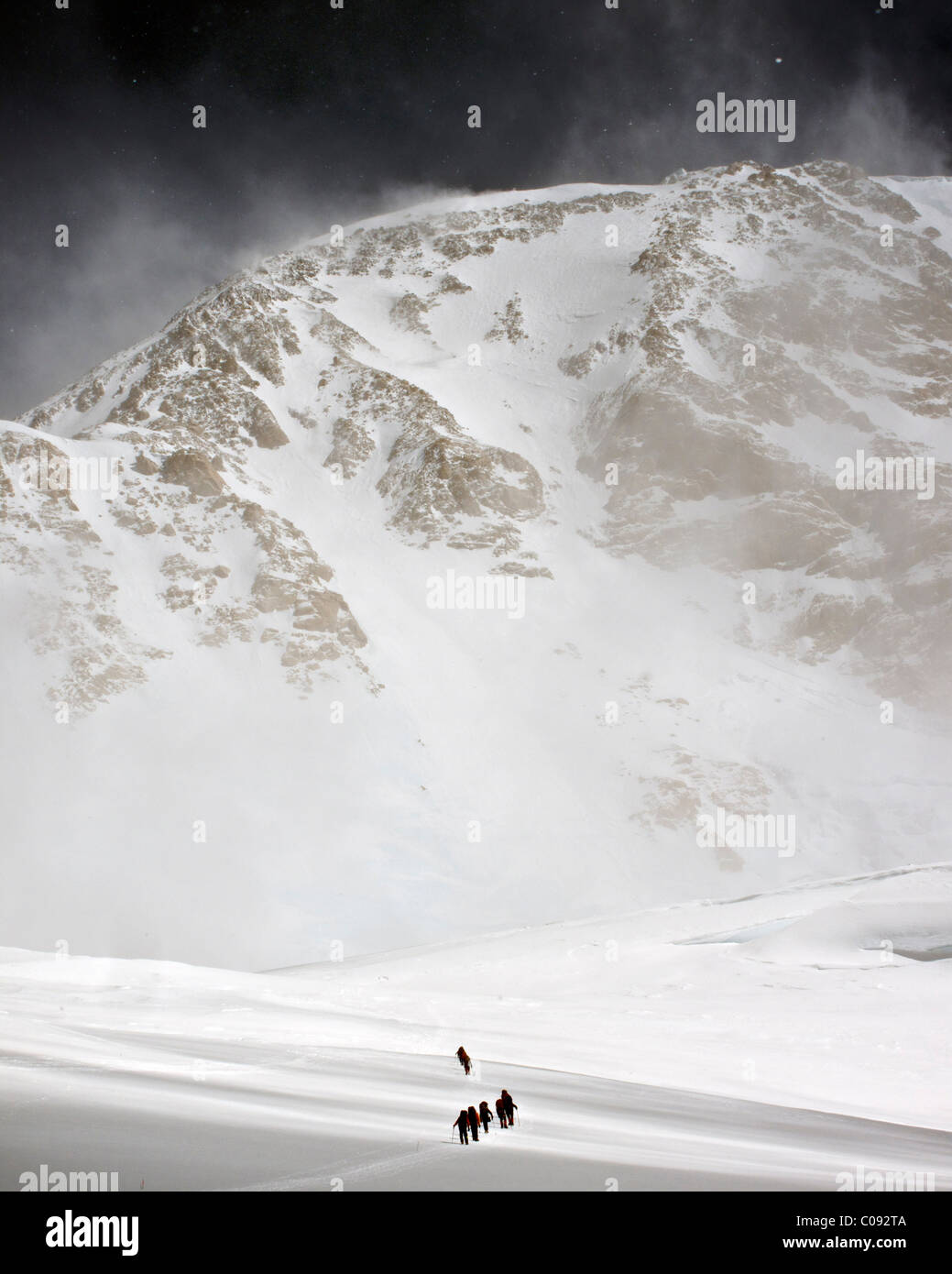 West buttress route hi-res stock photography and images - Alamy