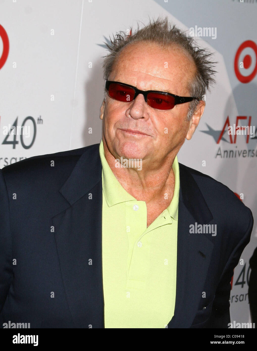 Jack Nicholson AFI's 40th Anniversary Celebration held at the ArcLight ...