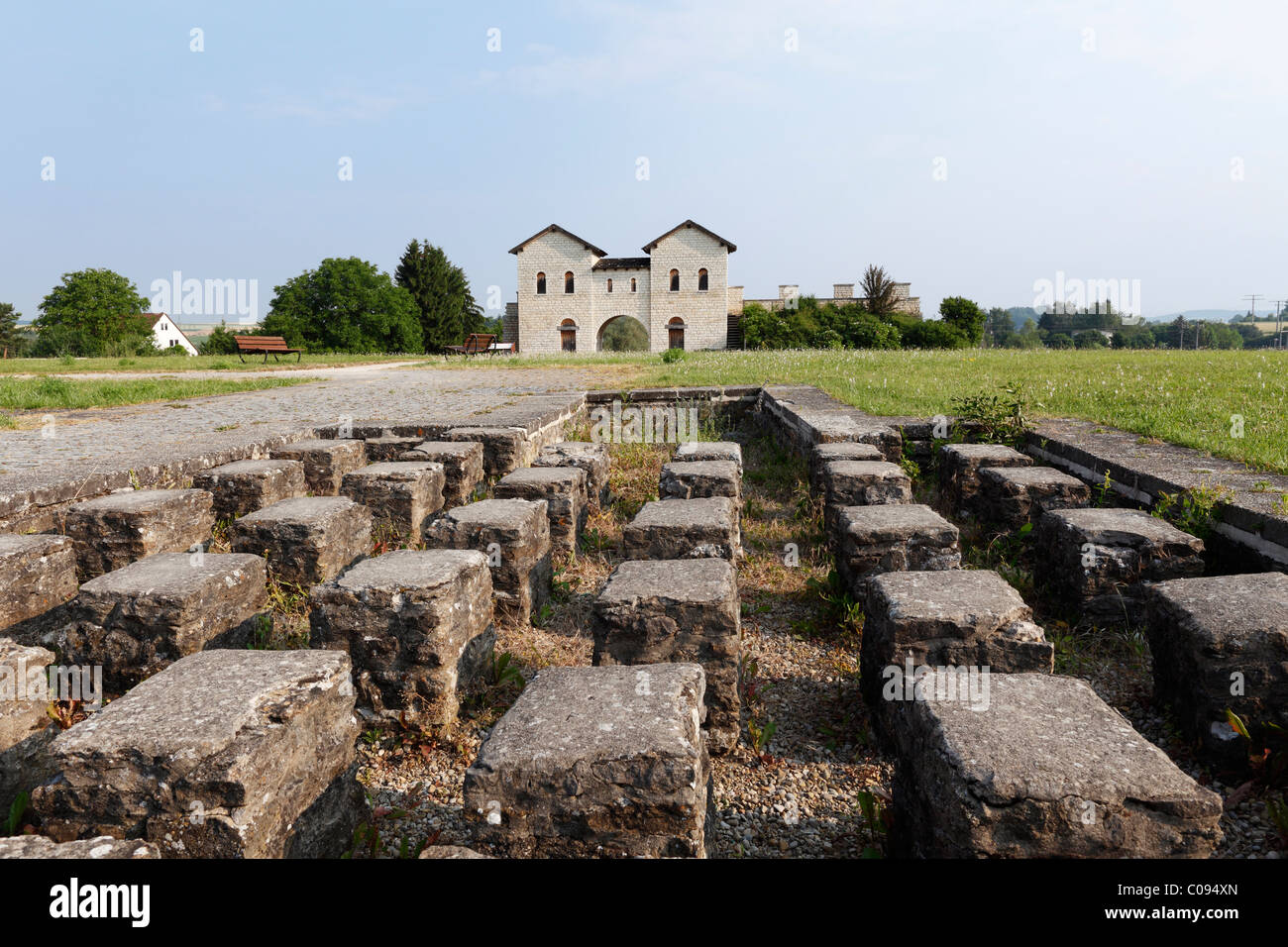 Roman fort gate hi-res stock photography and images - Alamy