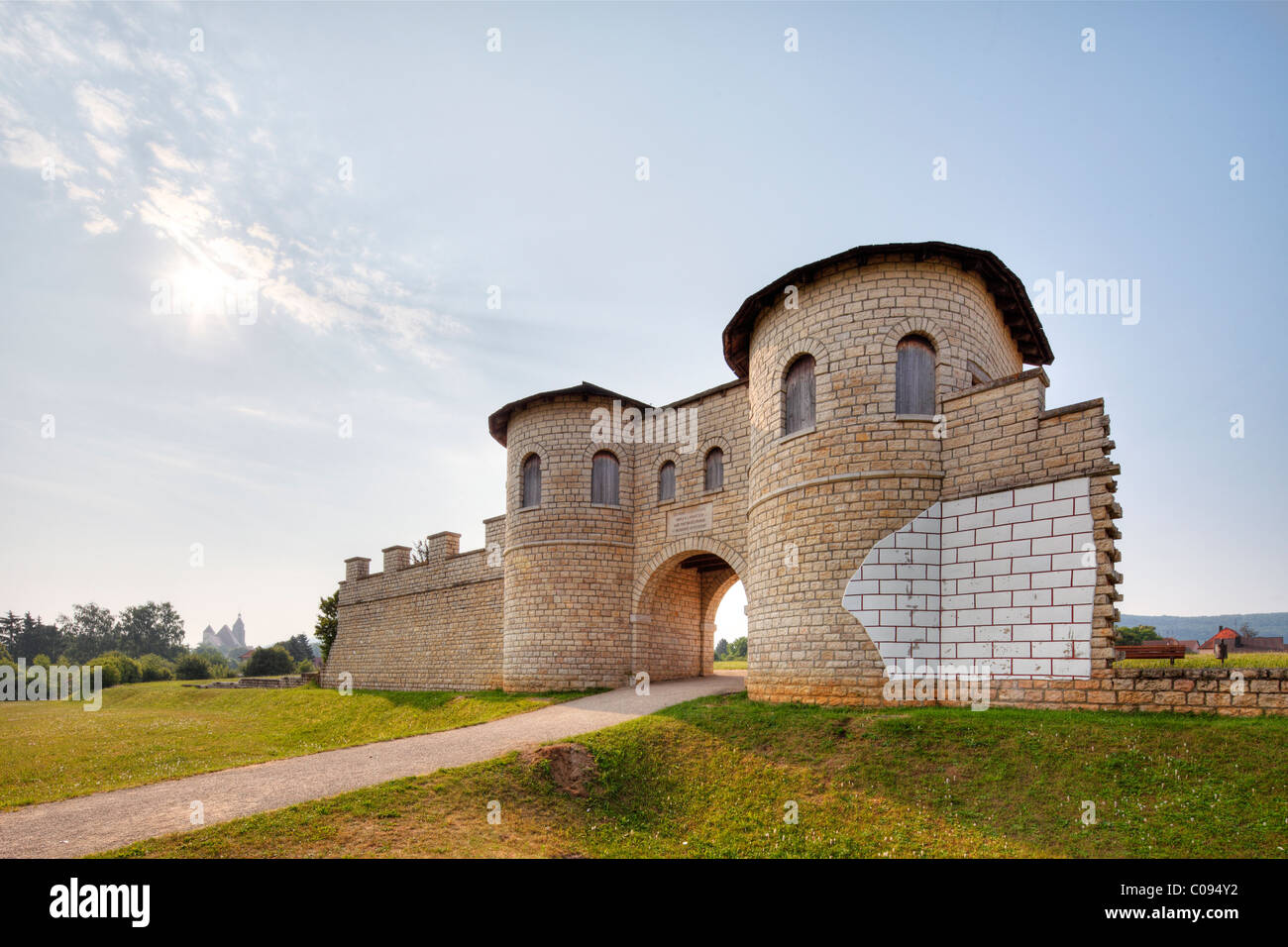 Reconstructed roman fort hi-res stock photography and images - Alamy