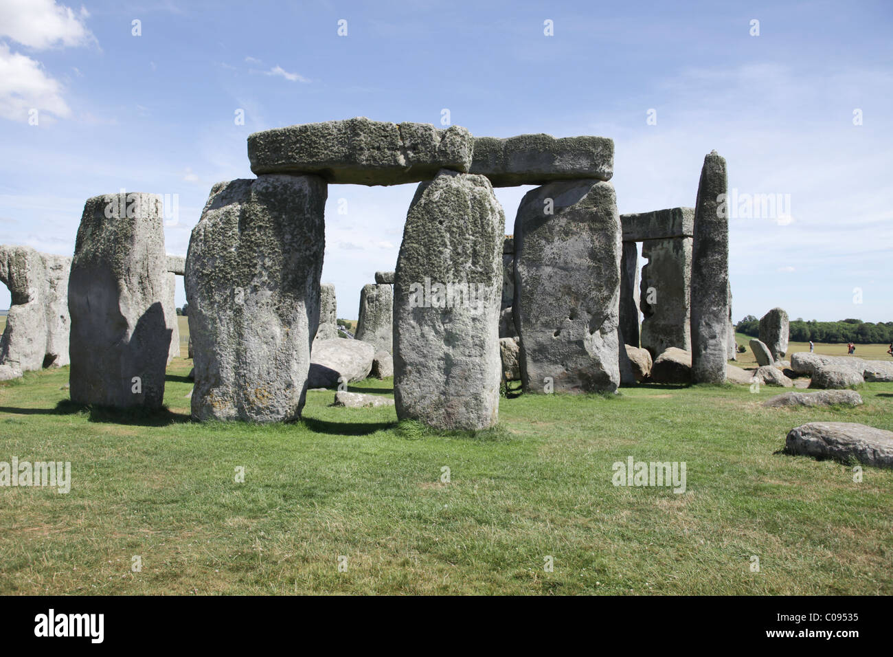 famous ancient stone circle in Stonehenge, England Stock Photo - Alamy