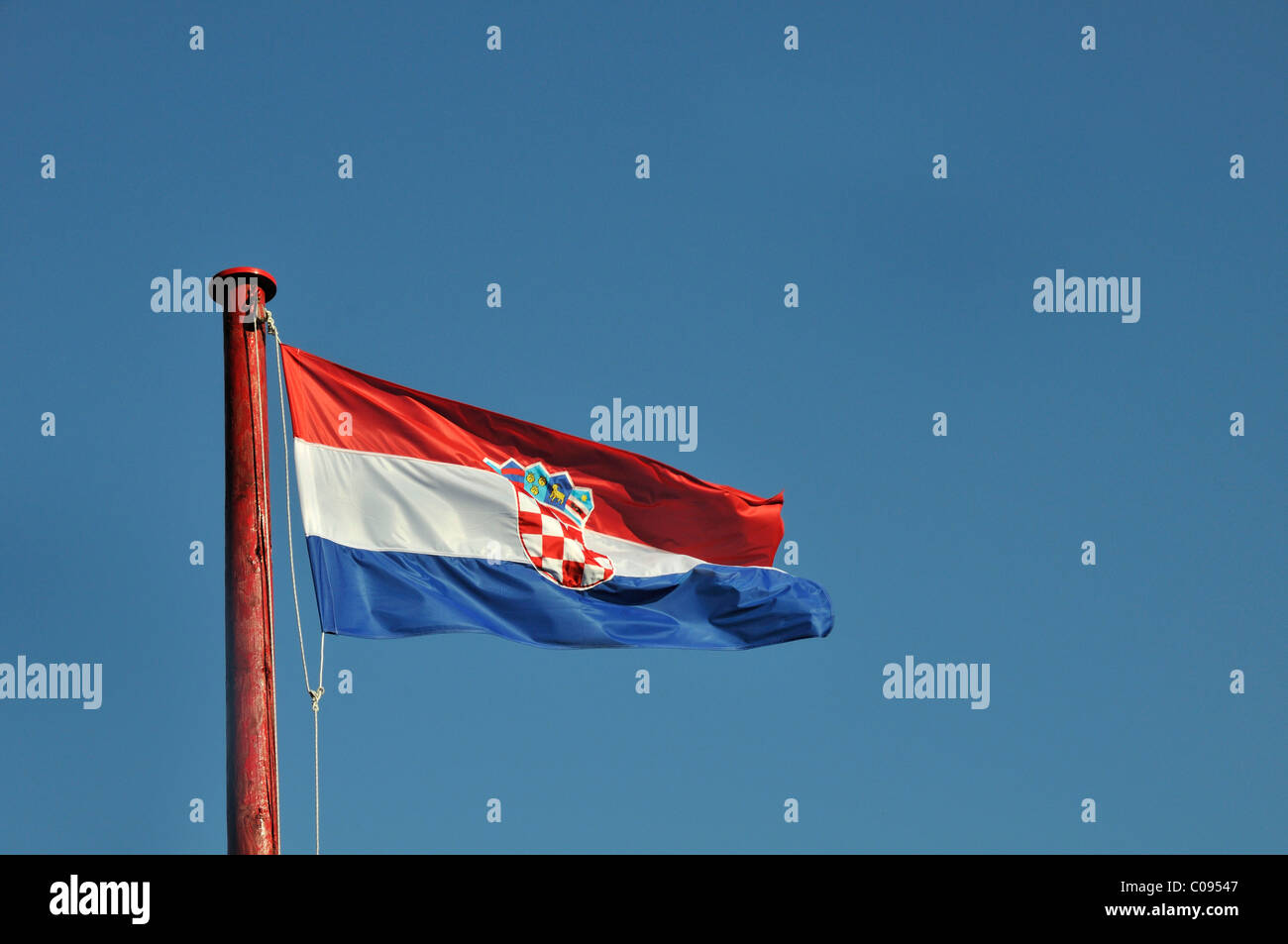 Flag of Croatia Stock Photo - Alamy