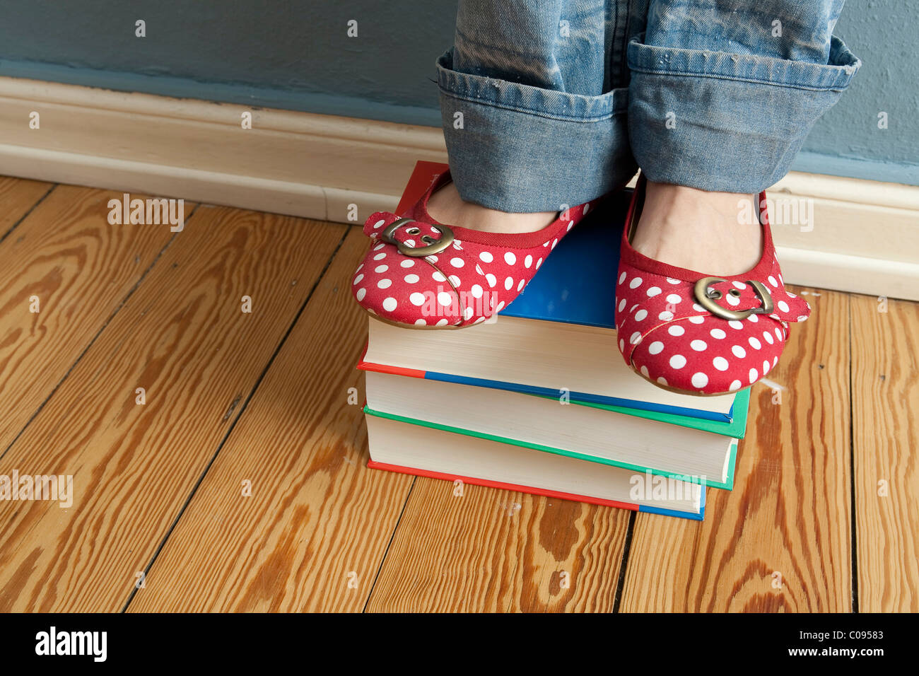 White over books hi-res stock photography and images - Alamy