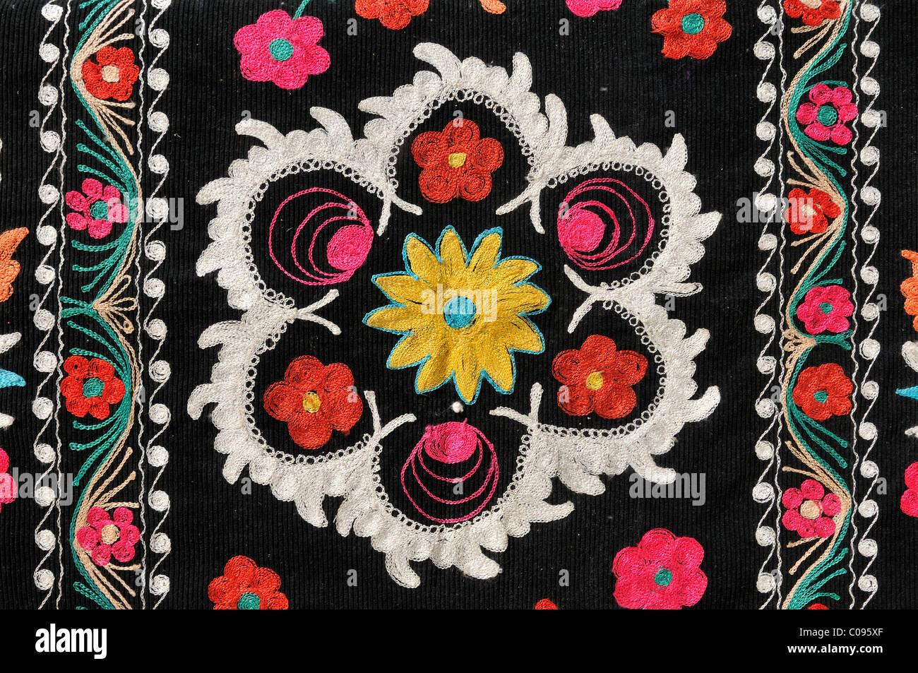 Traditional Uzbek embroidery, Bukhara, Buchara, Silk Road, Unesco World ...