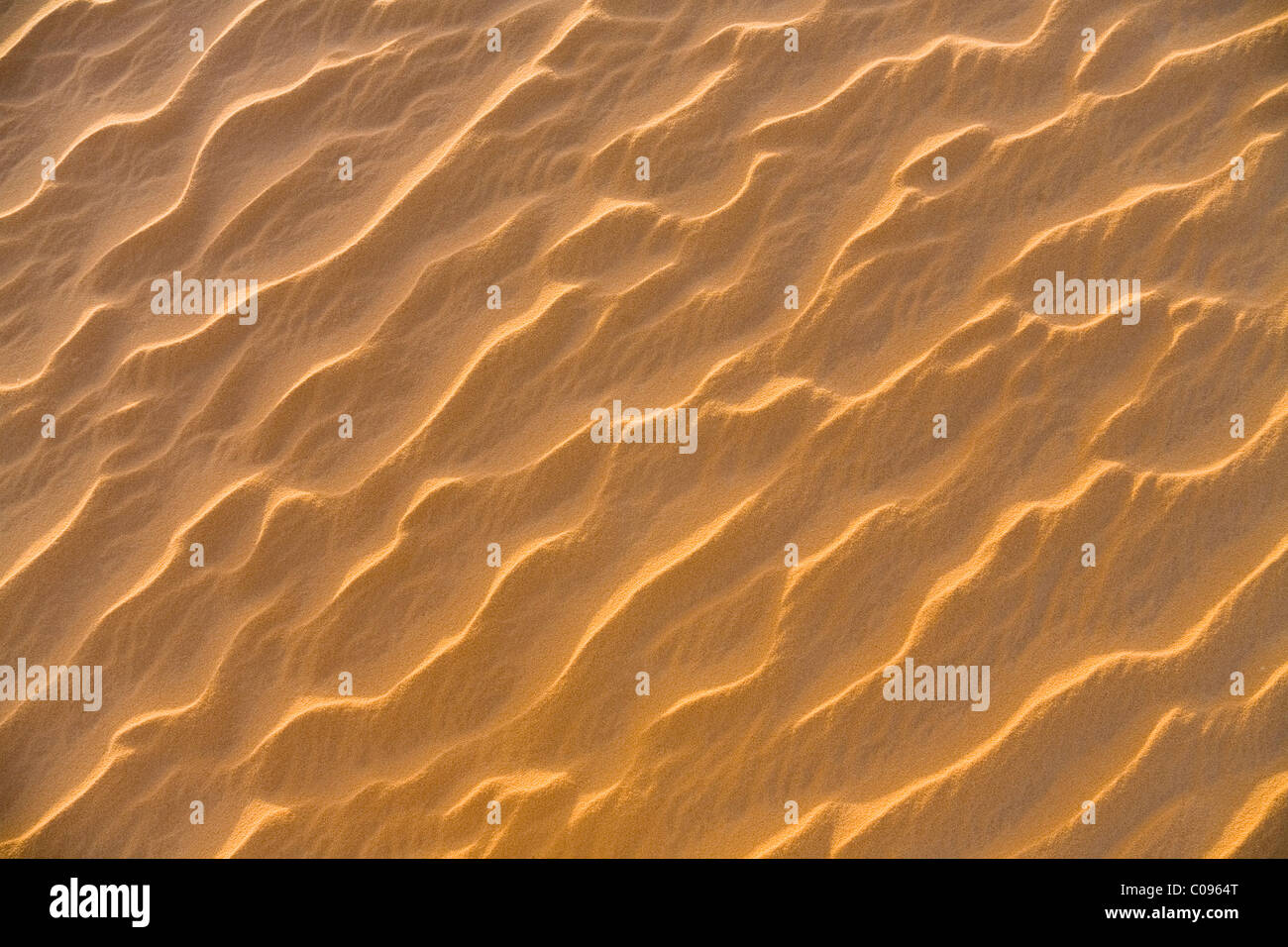Sand structure, sand dunes in the Libyan Desert, Sahara, Libya, North ...