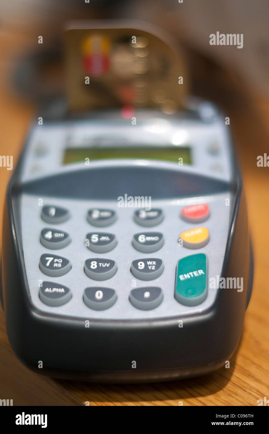 Credit Card reader Stock Photo - Alamy