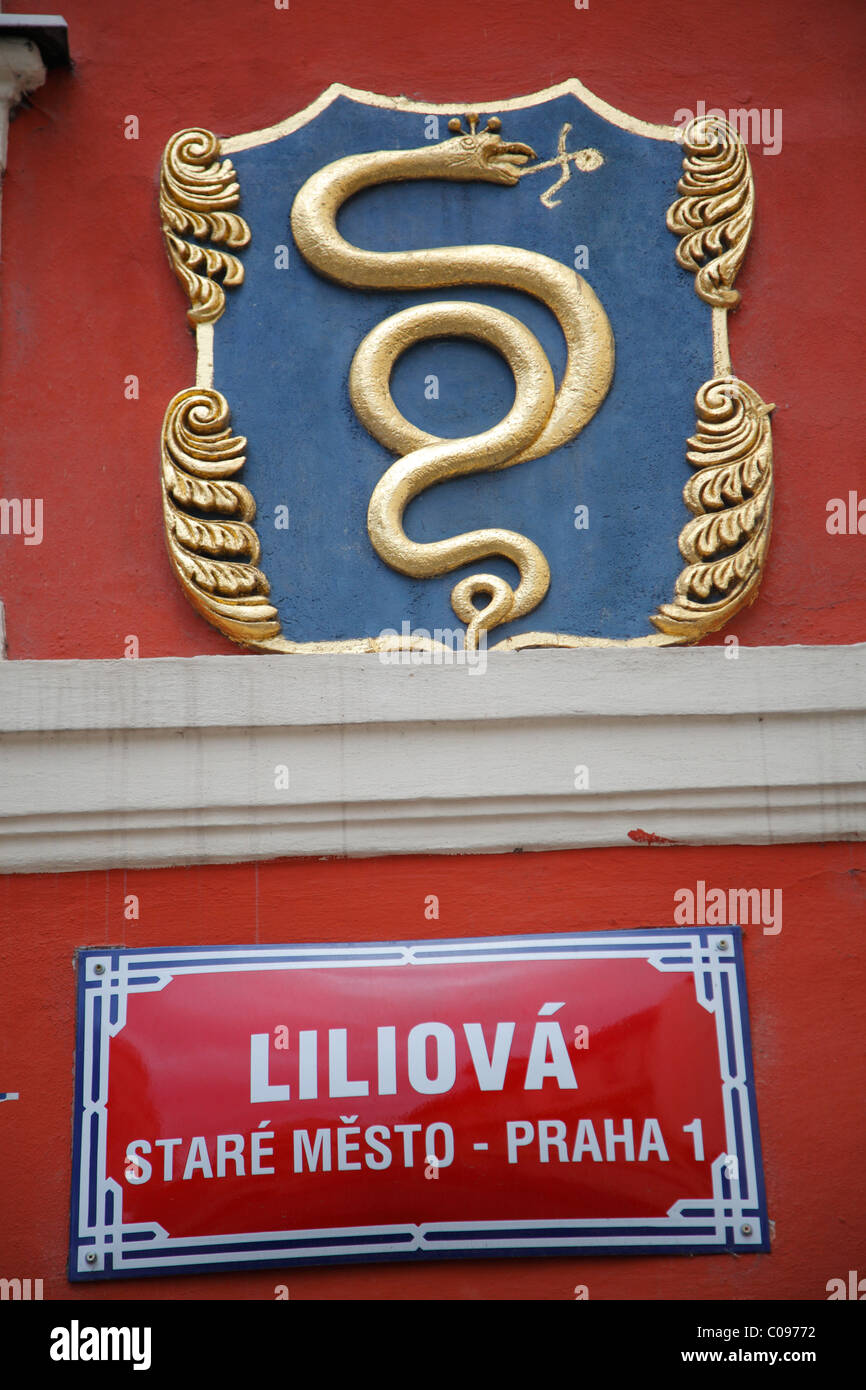 Czech street sign hi-res stock photography and images - Alamy