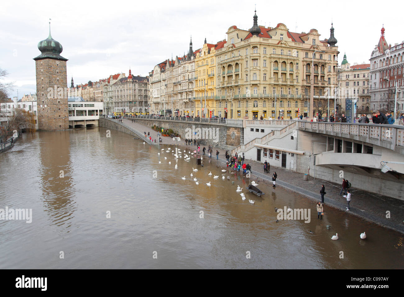 Old bridges vltava river hi-res stock photography and images - Alamy