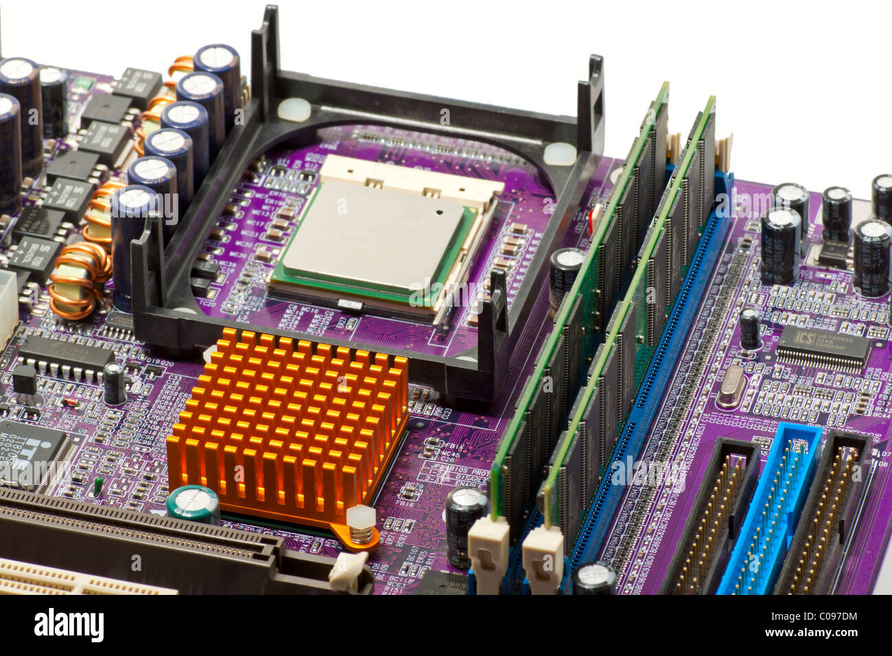 Modern motherboard hi-res stock photography and images - Alamy