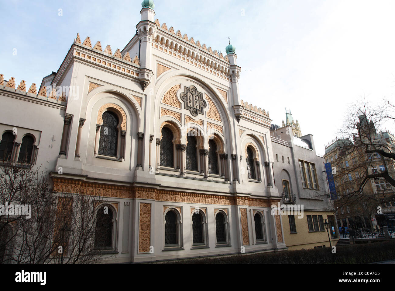 Spanish Synagogue, Prague, Czech Republic Stock Photo - Alamy