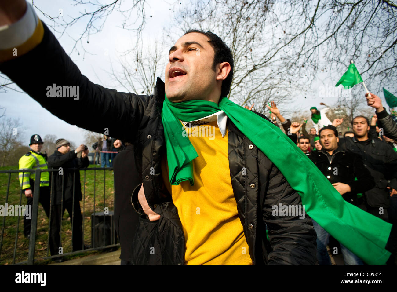 Gaddafi london hi-res stock photography and images - Alamy