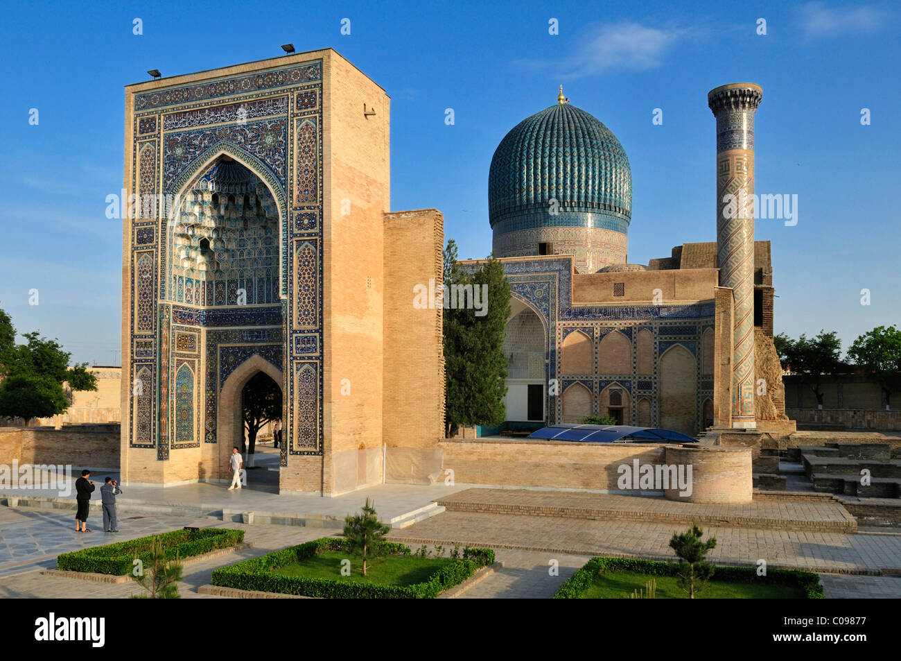 Gur Emir, Gur-Amir, Guri Amir mausoleum, grave of Timur, Temur ...