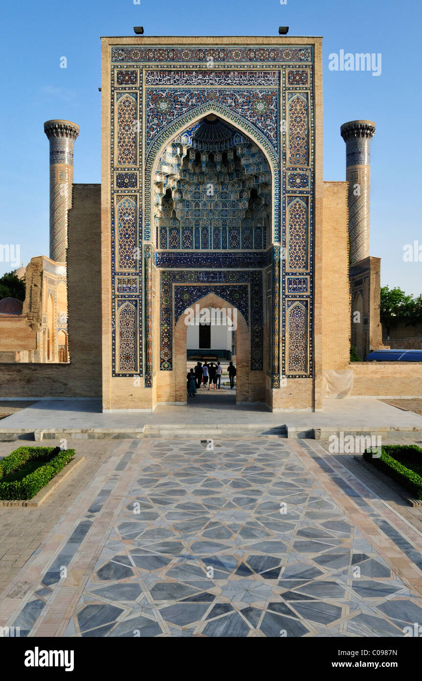 Gur Emir, Gur-Amir, Guri Amir mausoleum, grave of Timur, Temur ...