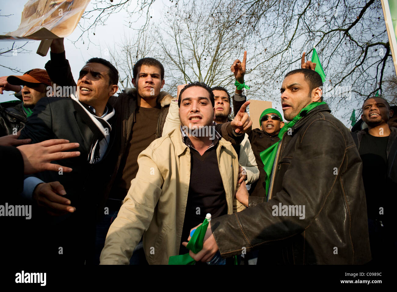 Gaddafi london hi-res stock photography and images - Alamy