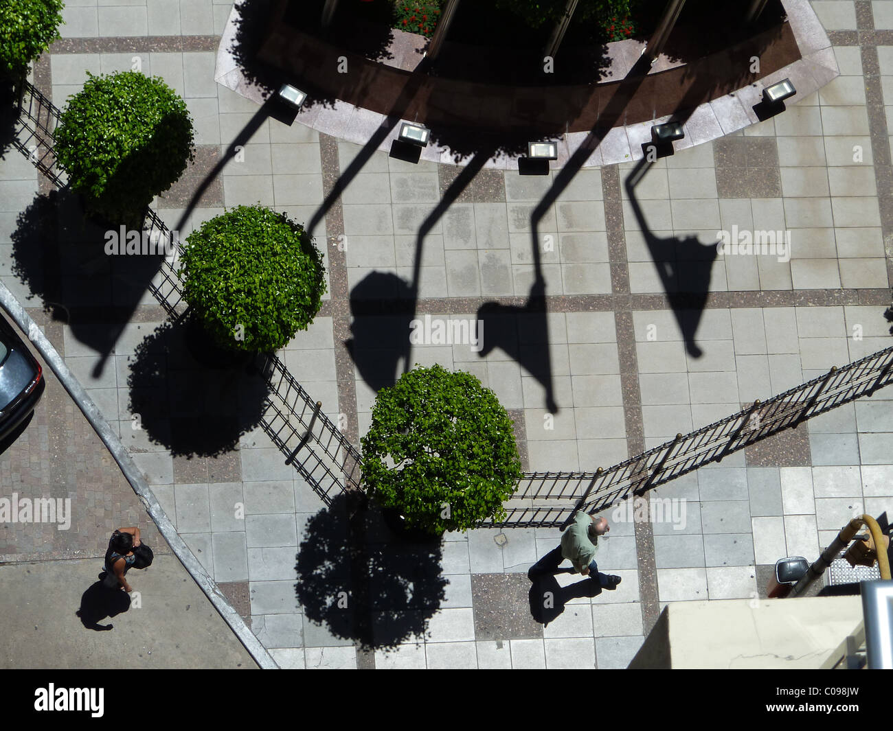 Aerial view of people Stock Photo - Alamy