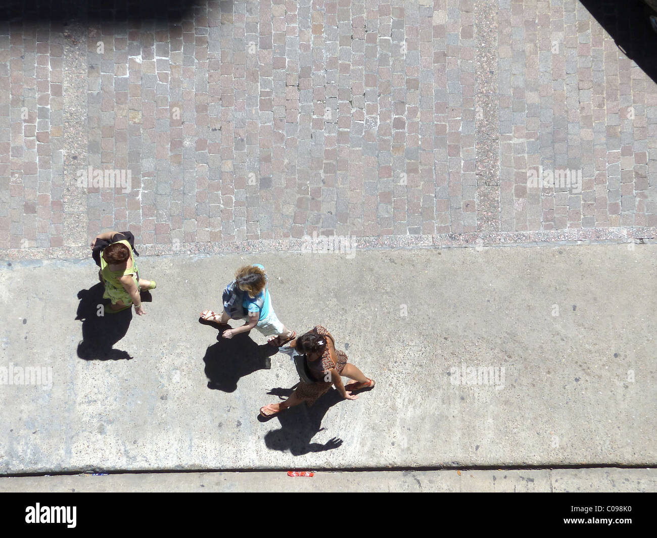 Aerial view of people Stock Photo - Alamy