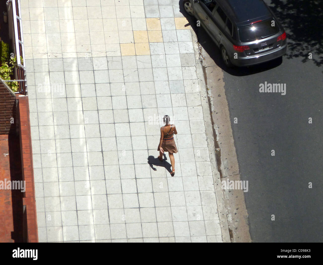 Aerial view of people Stock Photo - Alamy