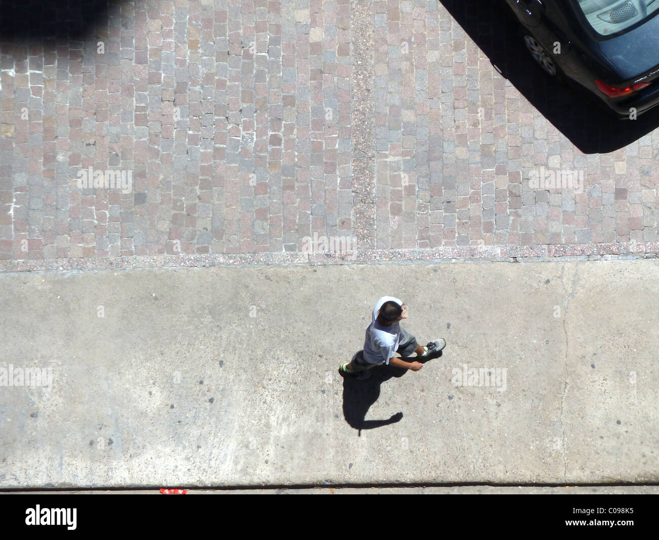 Aerial view of people Stock Photo - Alamy