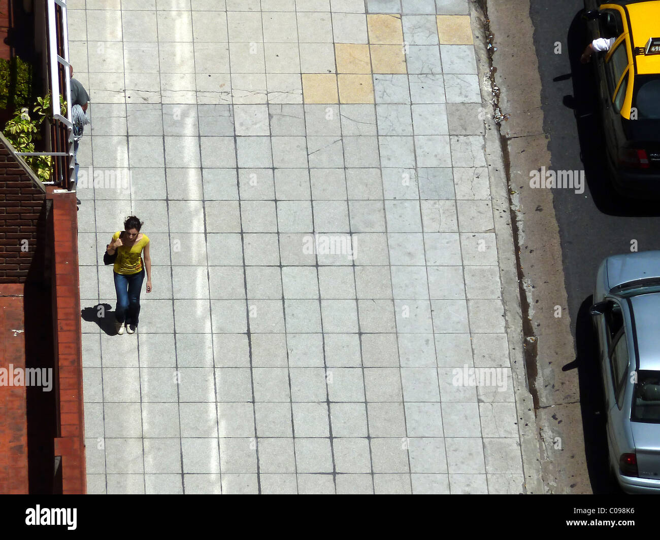 Aerial view of people Stock Photo - Alamy