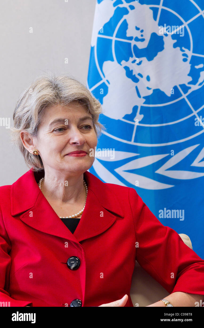 Irina Bokova, Director General, UNESCO Stock Photo - Alamy