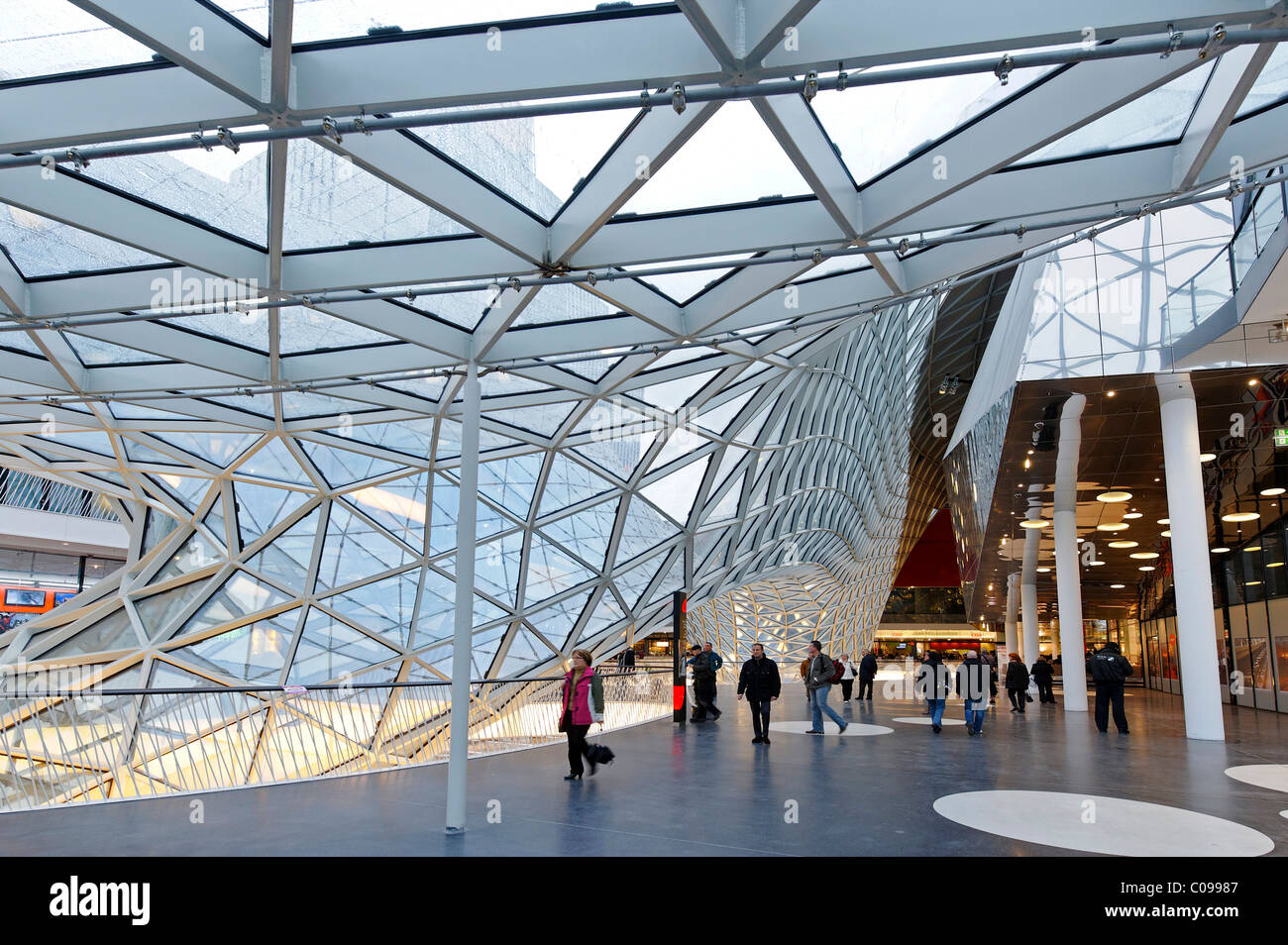 MyZeil shopping mall, Palais Quartier, architect Massimiliano Fuksas ...