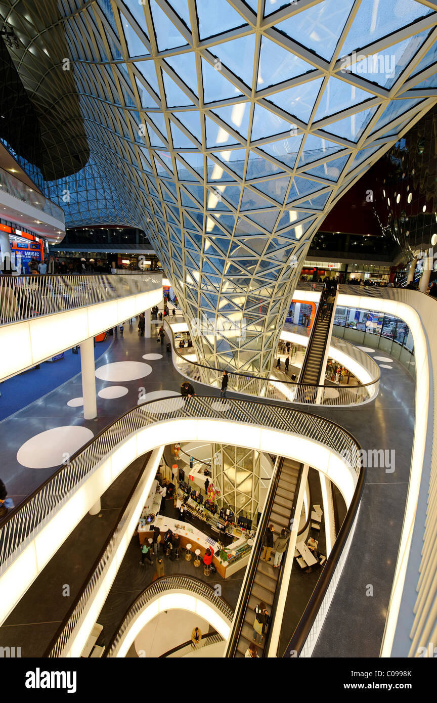 MyZeil shopping mall, Palais Quartier, architect Massimiliano Fuksas ...