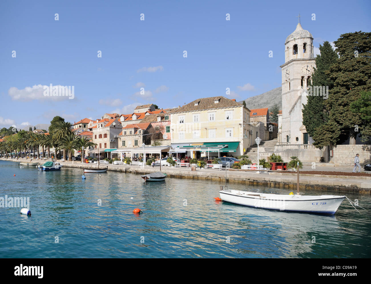 Harbour town of Cavtat, Croatia, Europe Stock Photo - Alamy