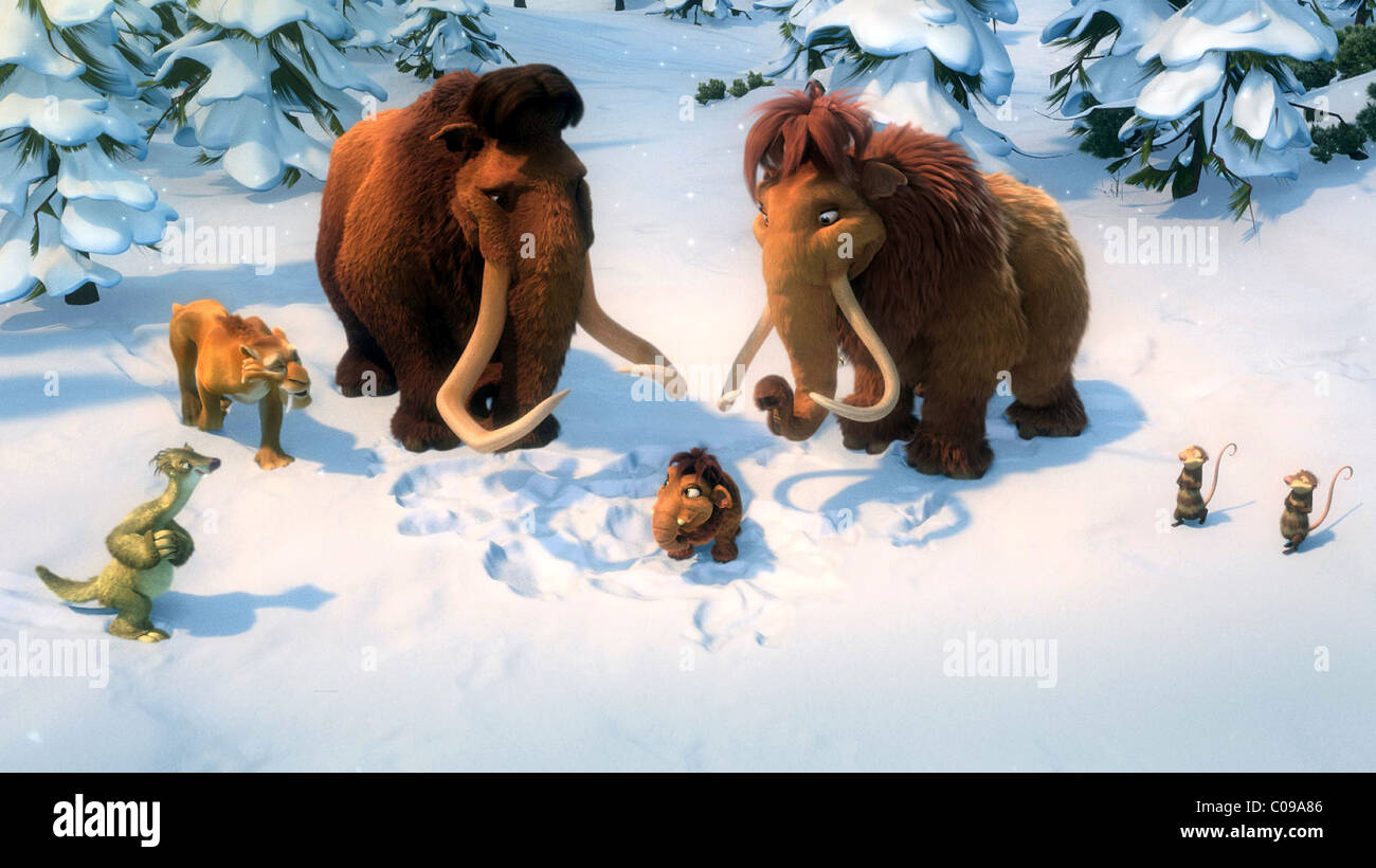 Sid Diego Manny Ice Age High Resolution Stock Photography and Images ...