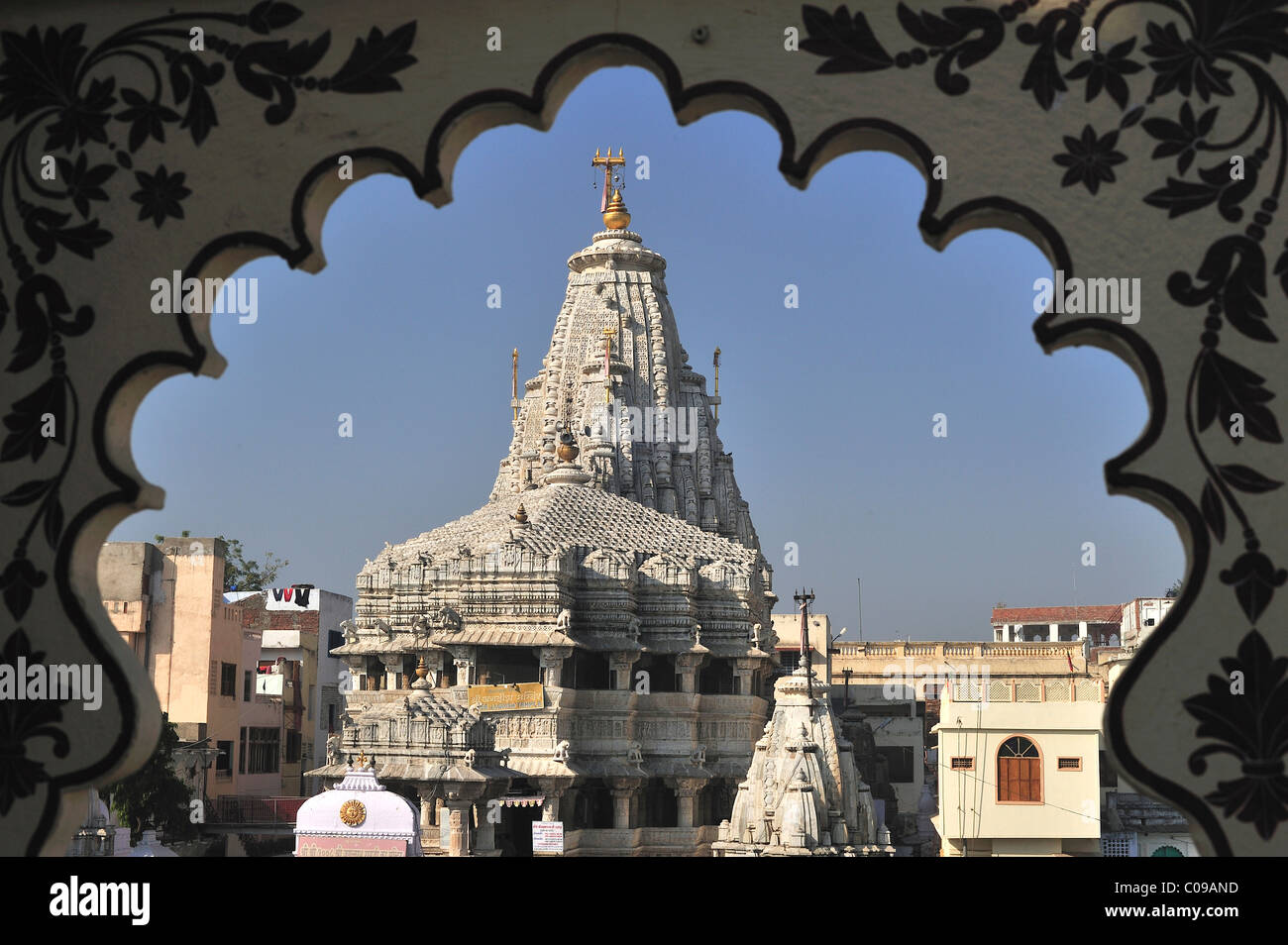 Hindu temple, Jagdisch Temple, Udaipur, Rajasthan, India, Asia Stock ...