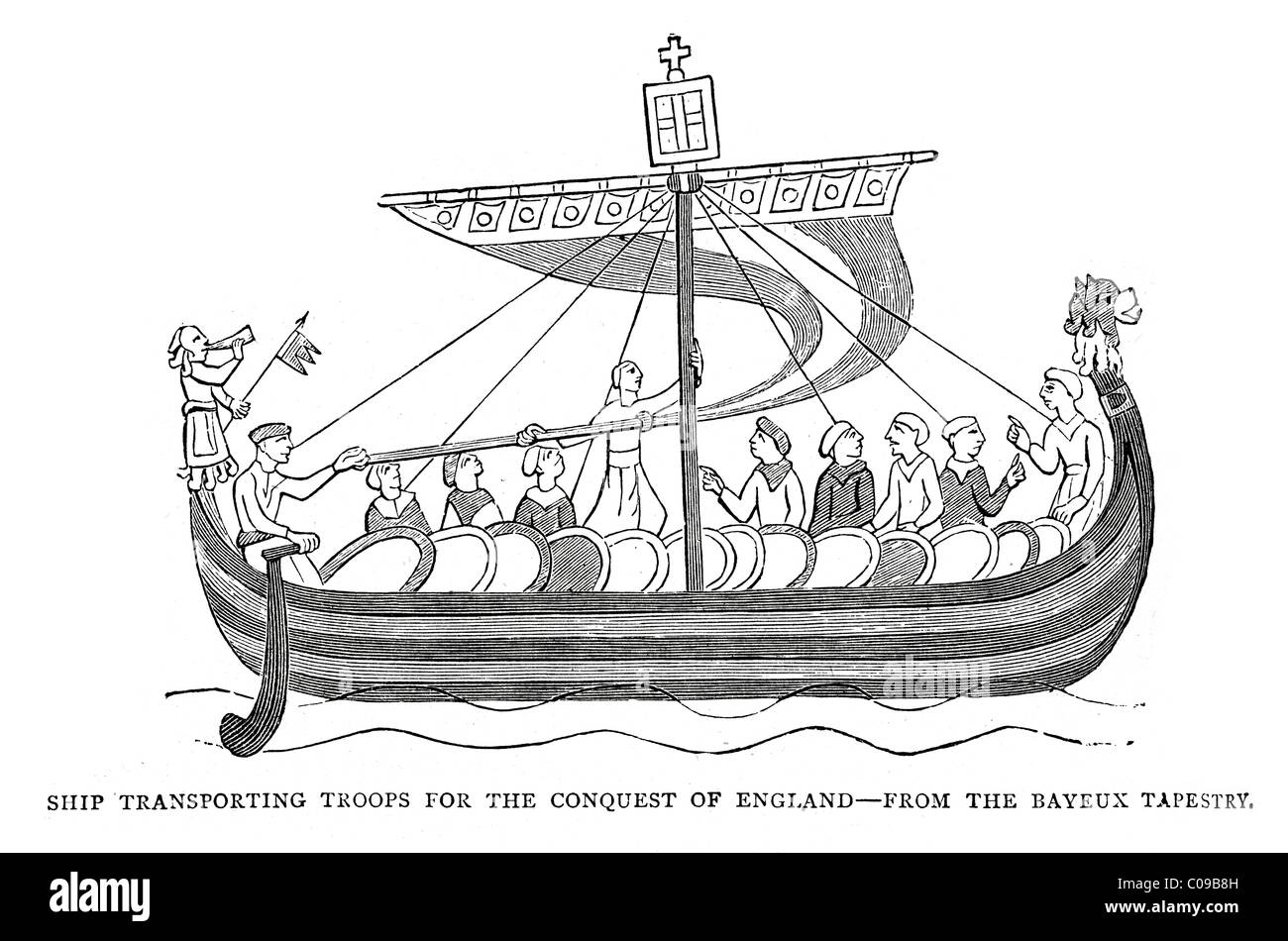 Anglo saxon ship hi-res stock photography and images - Alamy