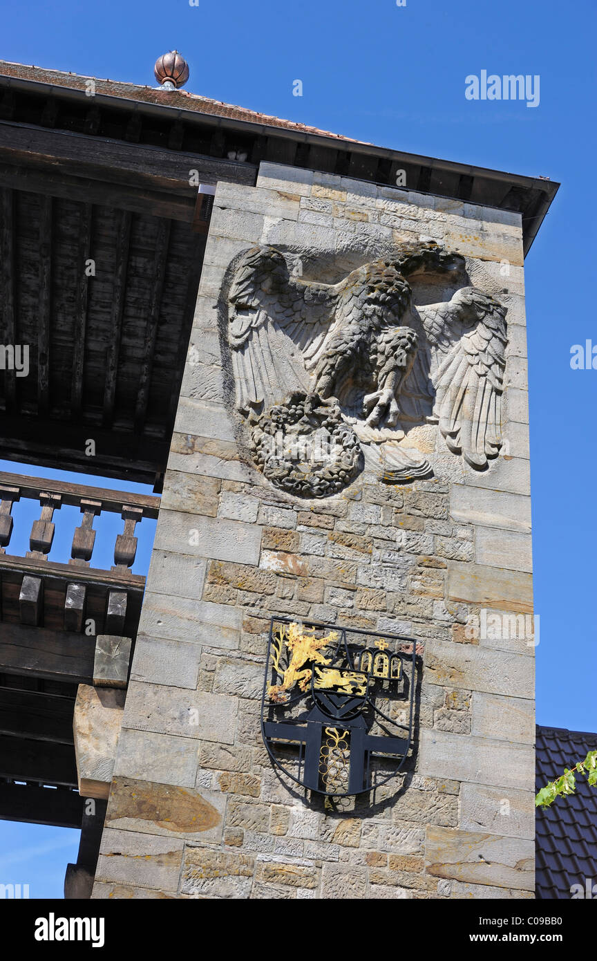Schweigener Weintor, Schweigen Wine Gate, at the German Wine Route or ...