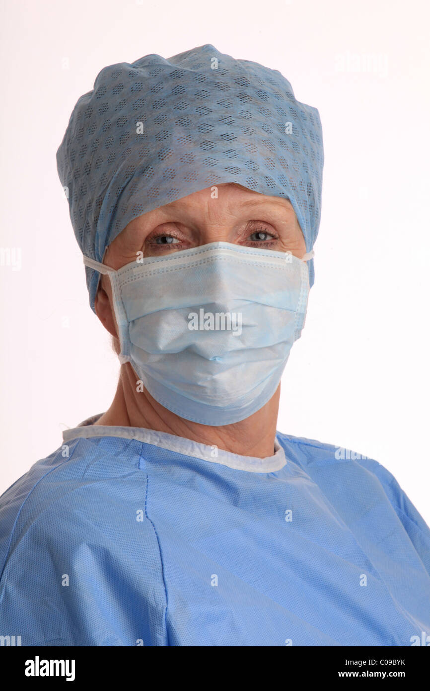 Senior female surgeon Stock Photo - Alamy