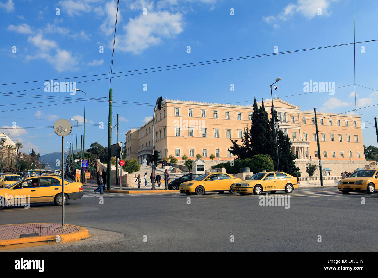 Vouli parliament building hi-res stock photography and images - Alamy
