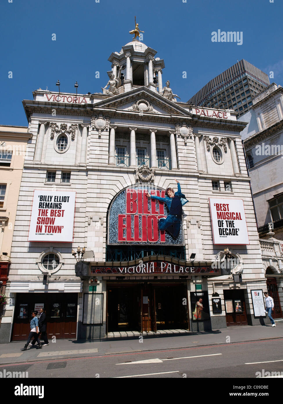 The Victoria Palace theatre, London, England Stock Photo - Alamy