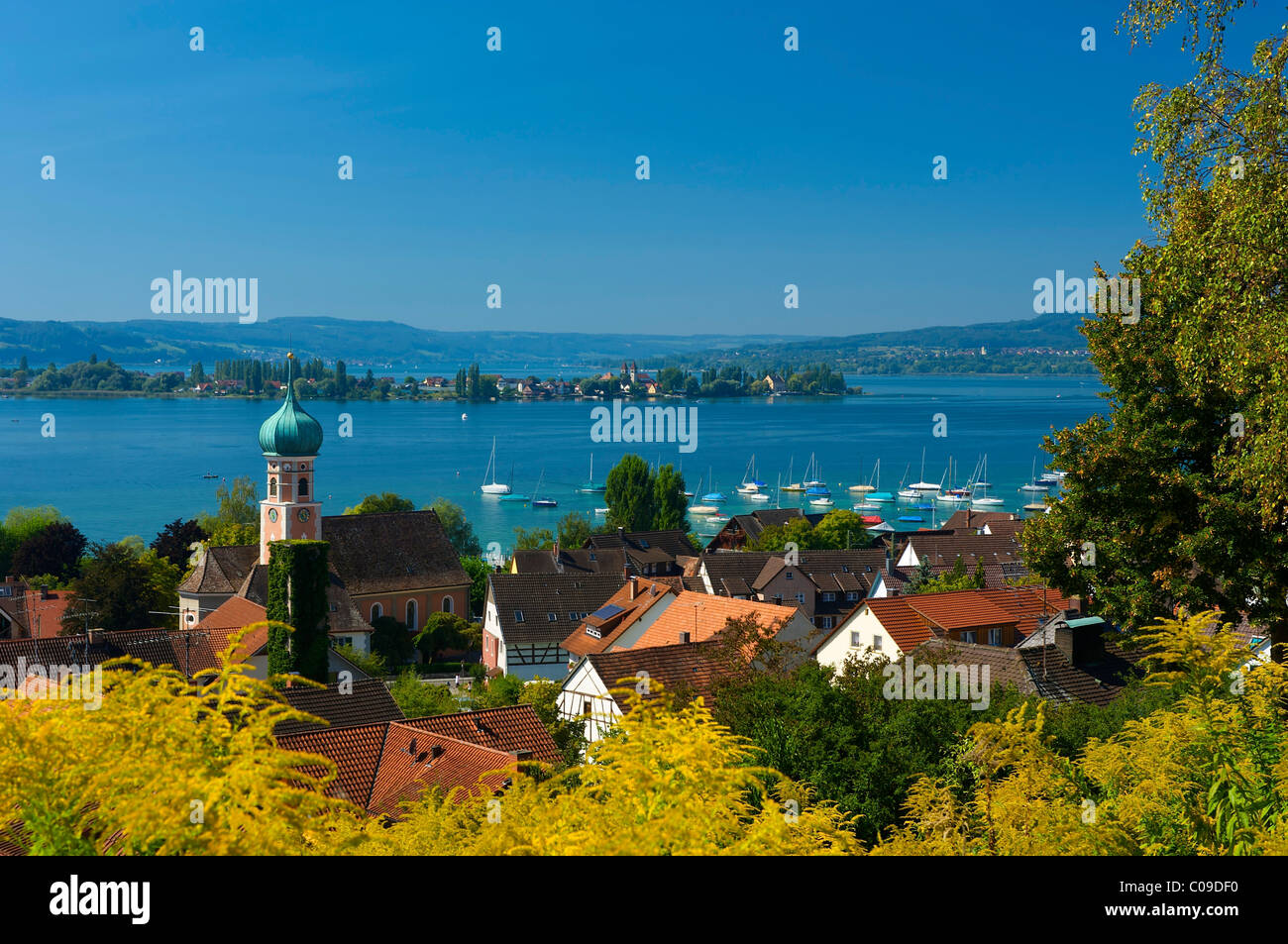 Allensbach on Lake Constance, Baden-Wuerttemberg, Germany, Europa Stock ...