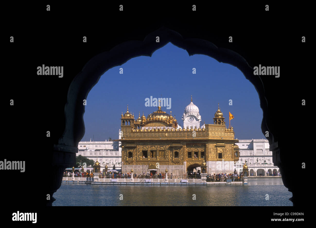 Sikh temple silhouette hi-res stock photography and images - Alamy