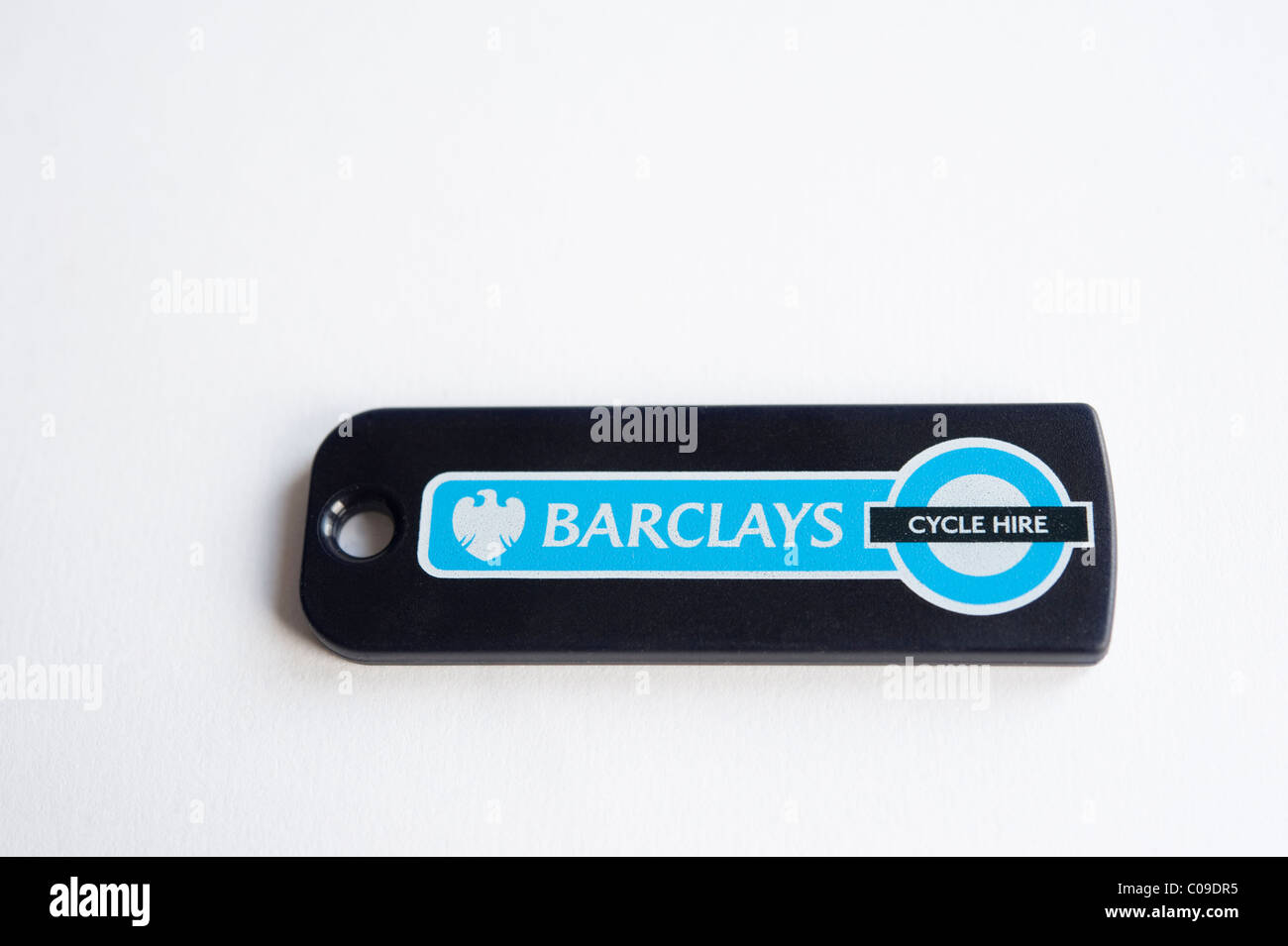 Barclays Bank London bicycle scheme electronic fob Stock Photo - Alamy