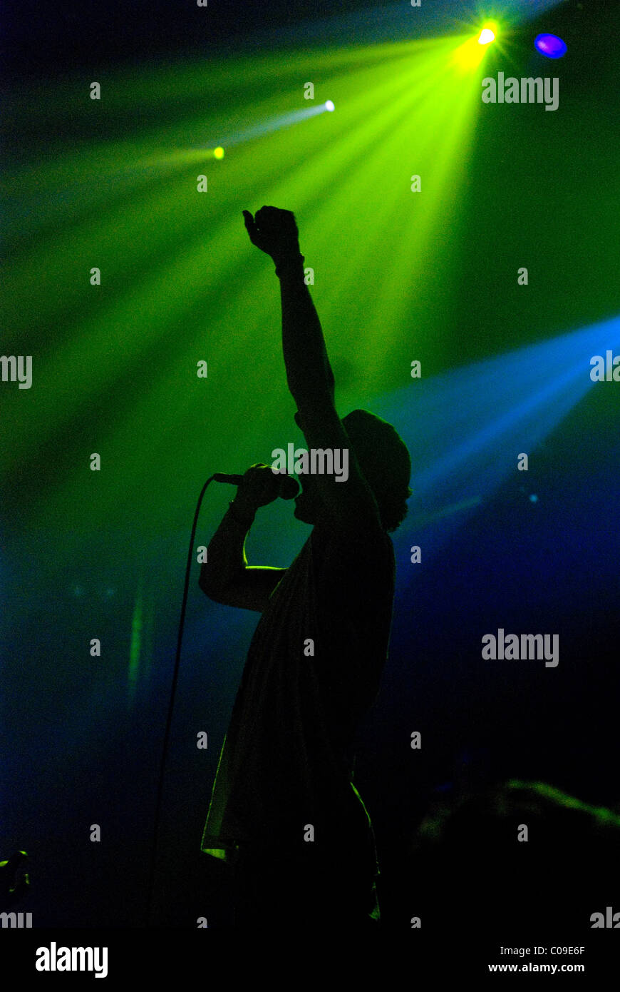 Sam Adams- the rapper- performing at Gramercy Theater in New York City ...