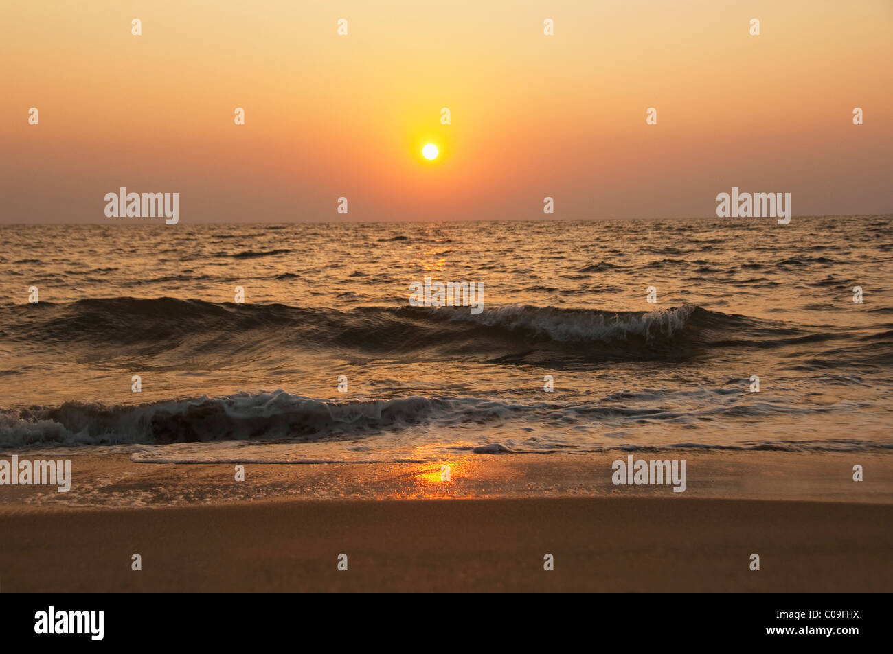 Sunset scene in goa hi-res stock photography and images - Alamy