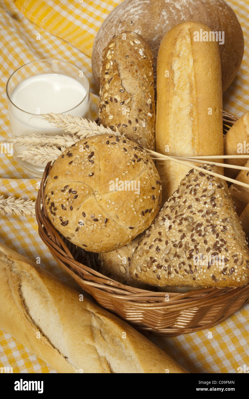 pastry with milk Stock Photo - Alamy