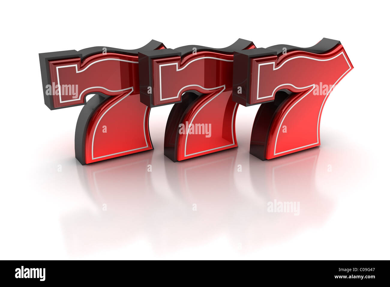 Lucky number seven Stock Photo - Alamy