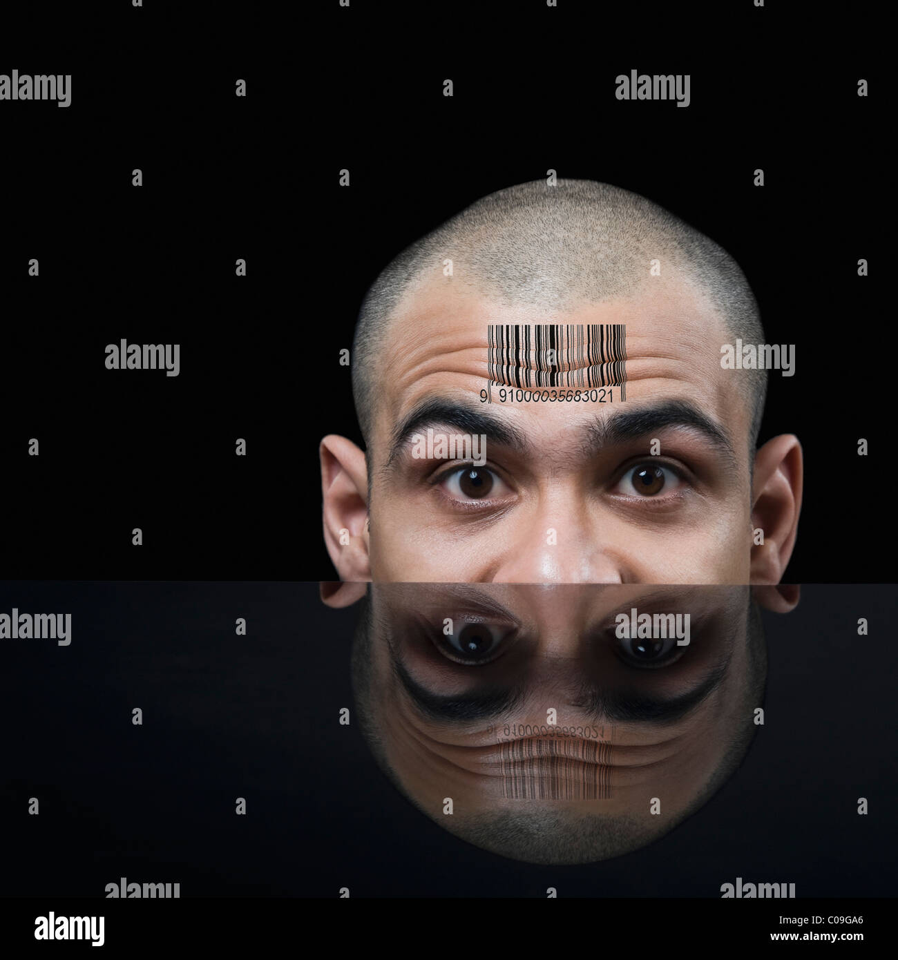 Shaved forehead hi-res stock photography and images - Alamy