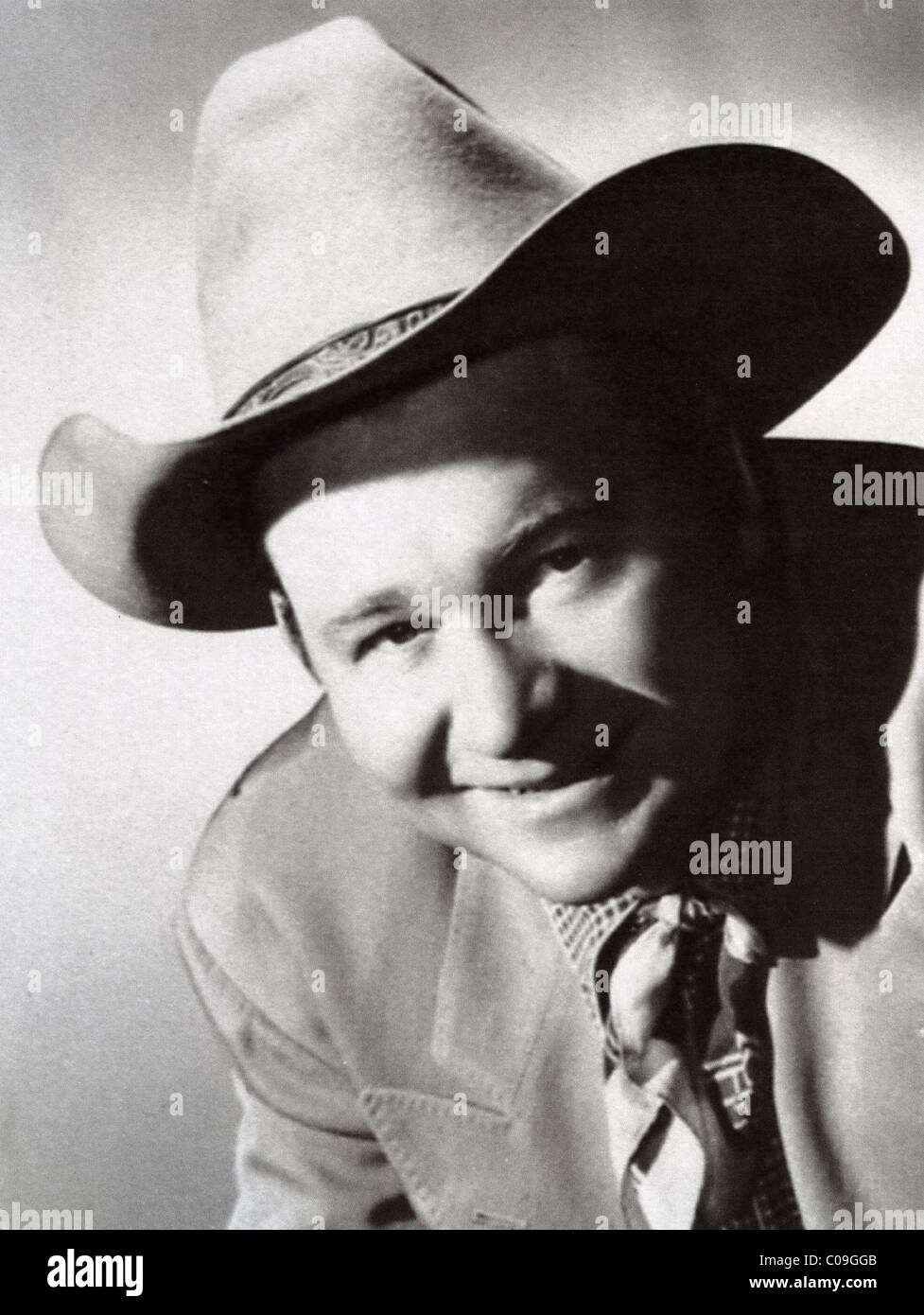 TEX RITTER (1905-1974) US Country music singer and film actor in 1962 ...