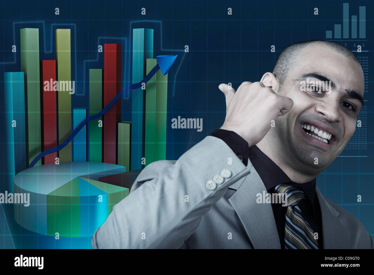 Horizontal bar graph hi-res stock photography and images - Alamy